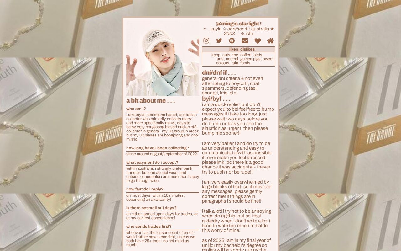 kayla / @mingis.starlight